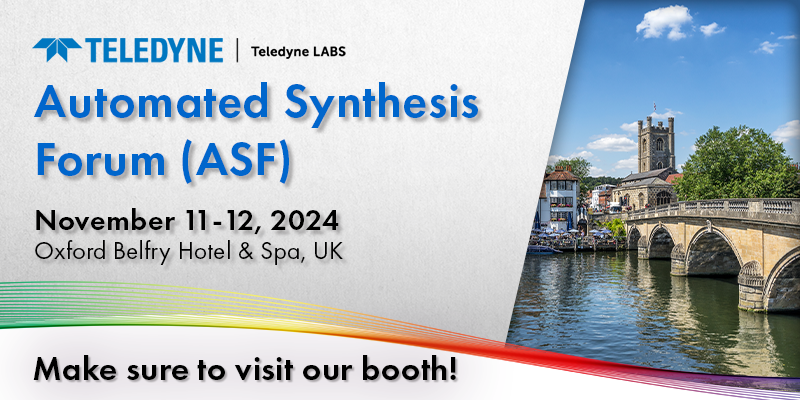Join us on November 11-12 for the Automated Synthesis Forum(ASF). Stop by our booth to discuss ...